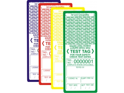 Buy Test Tags - EXELTest